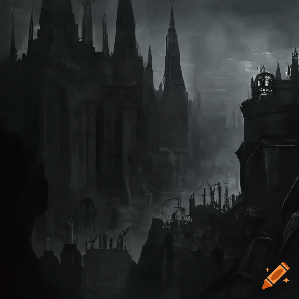 Dark city of the sith, star wars, hyperrealistic, hyperdetailed ...
