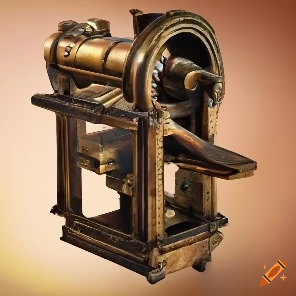 Headplate for an ancient machine