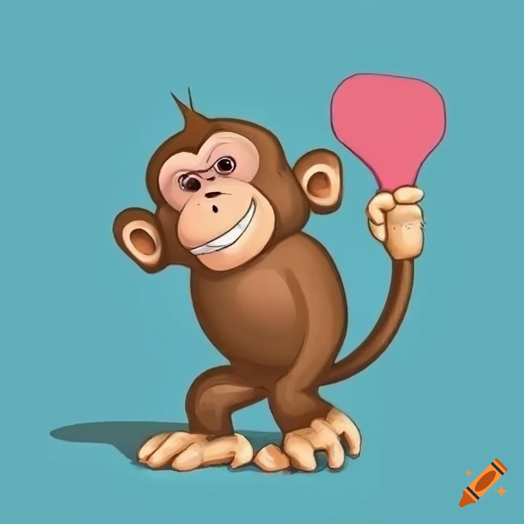 Cartoon Monkey Background