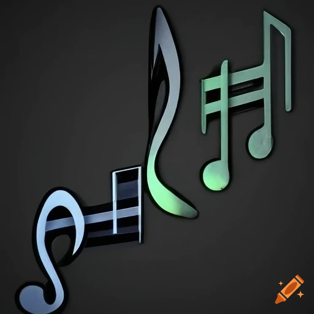 Images representing musical notes, symbols, or instruments could evoke ...