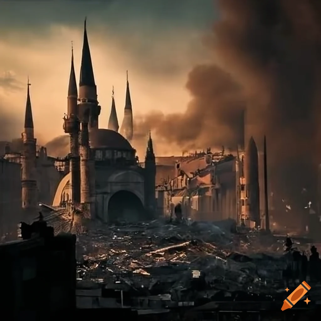 Chaos, destruction, and devastation in istanbul from the disasters of ...