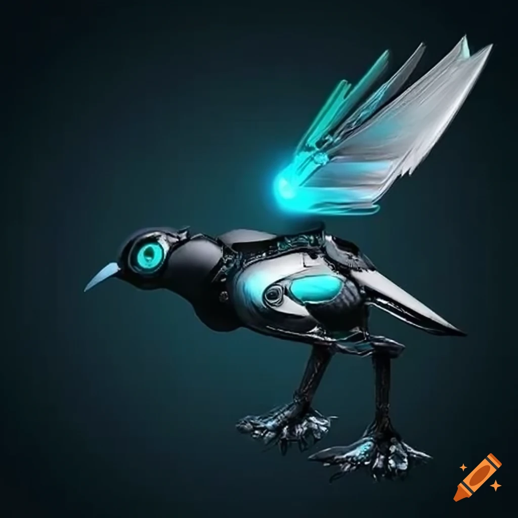 Robotic Bird Futuristic