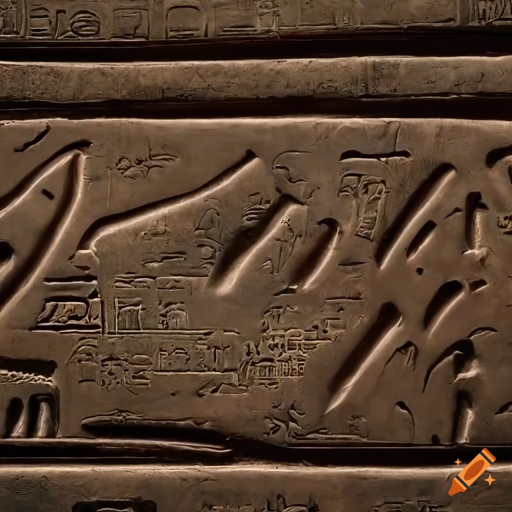 Egyptian Hieroglyphics. . detailed, photorealistic, intricate, vivid ...