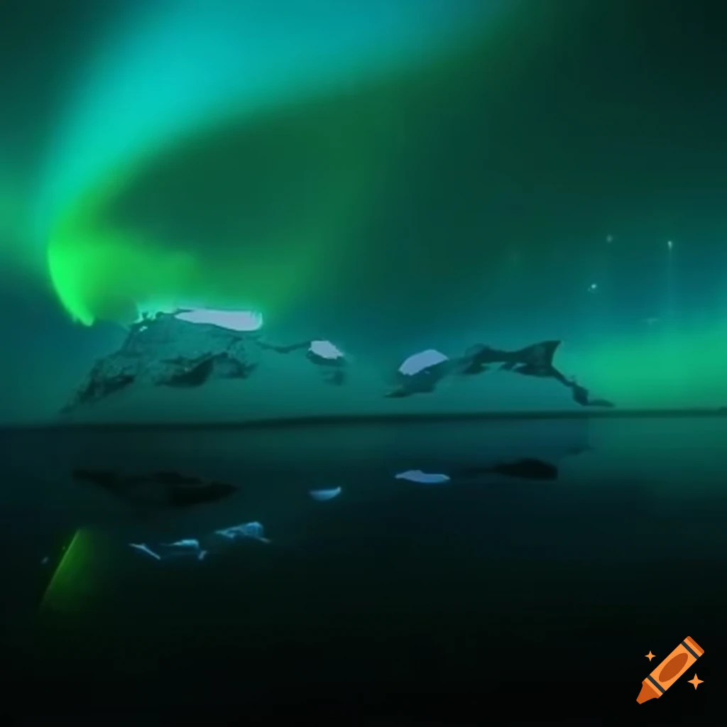 Ever-changing digital landscape on Craiyon