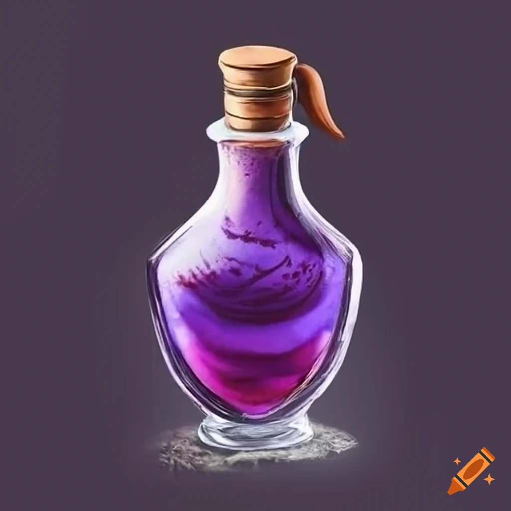 Véritasérum potion on Craiyon