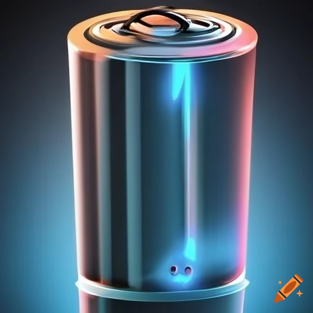 A cool looking battery on Craiyon