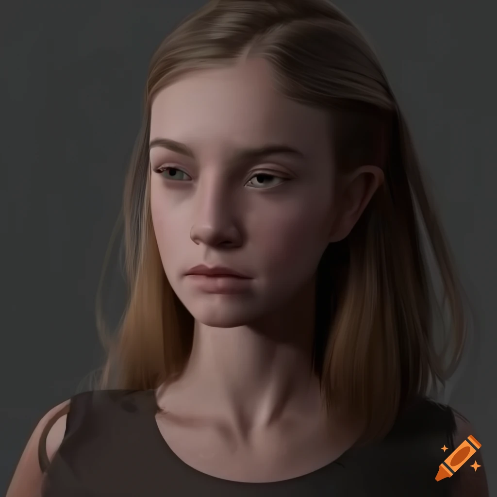 Niamh. in the style of realistic and hyper-detailed renderings, wide ...