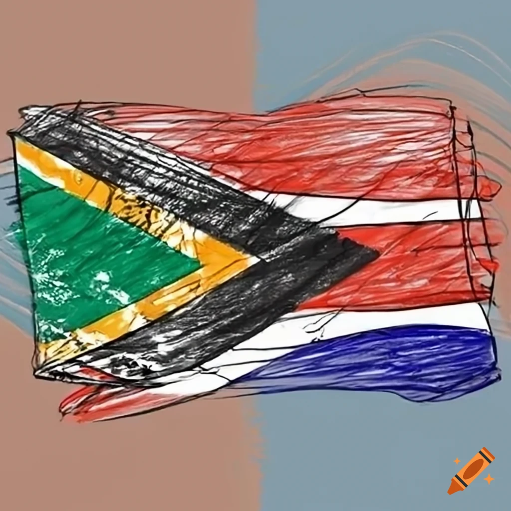 South african flag