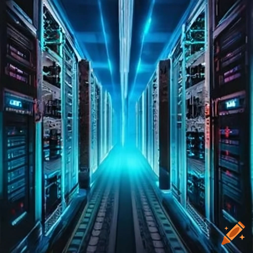 Top-notch server infrastructure on Craiyon