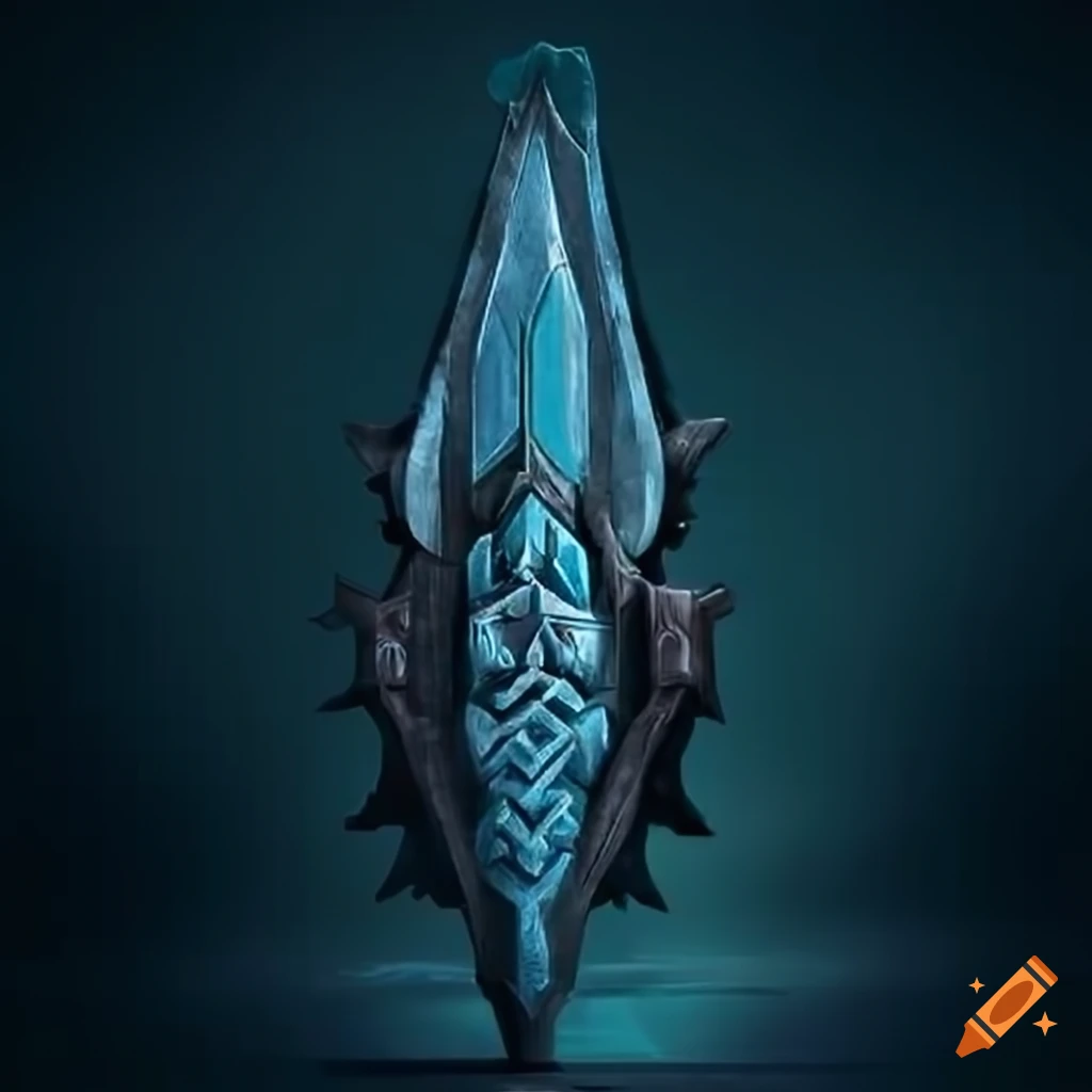 ‘Architectural Stave carving’-Style, hd Zelda game, sword shield ...