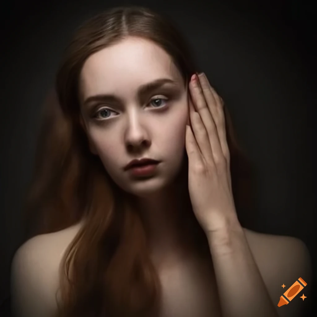 Art portraying intense desire in a hyper-realistic style on Craiyon