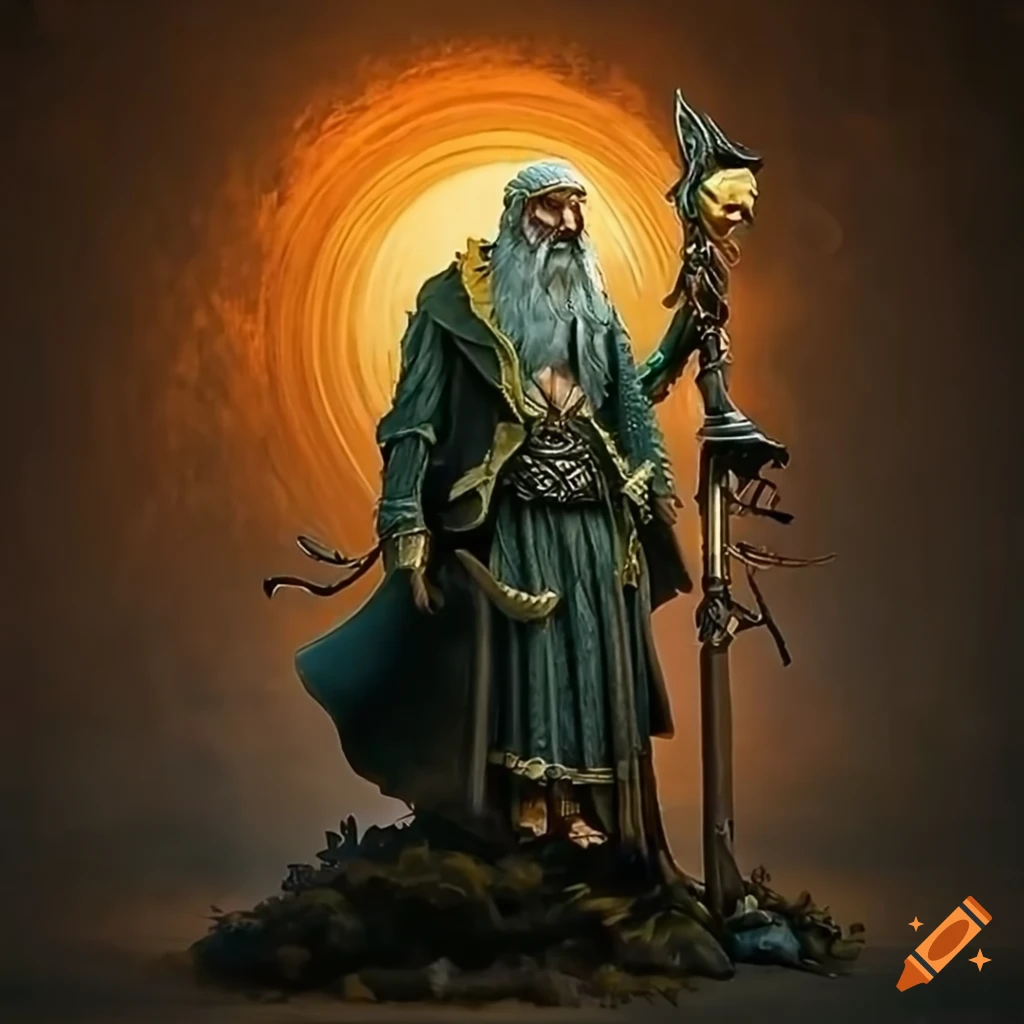 Old hermit , highly detailed on Craiyon