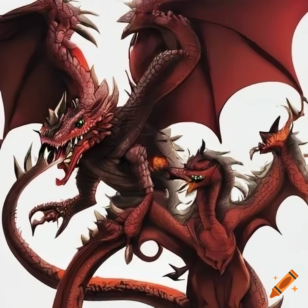 Real Two Headed Dragon