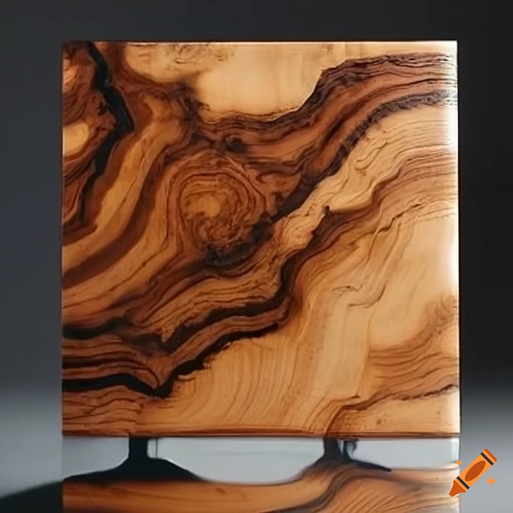 Index book, database, woodworking, wood and epoxy resin