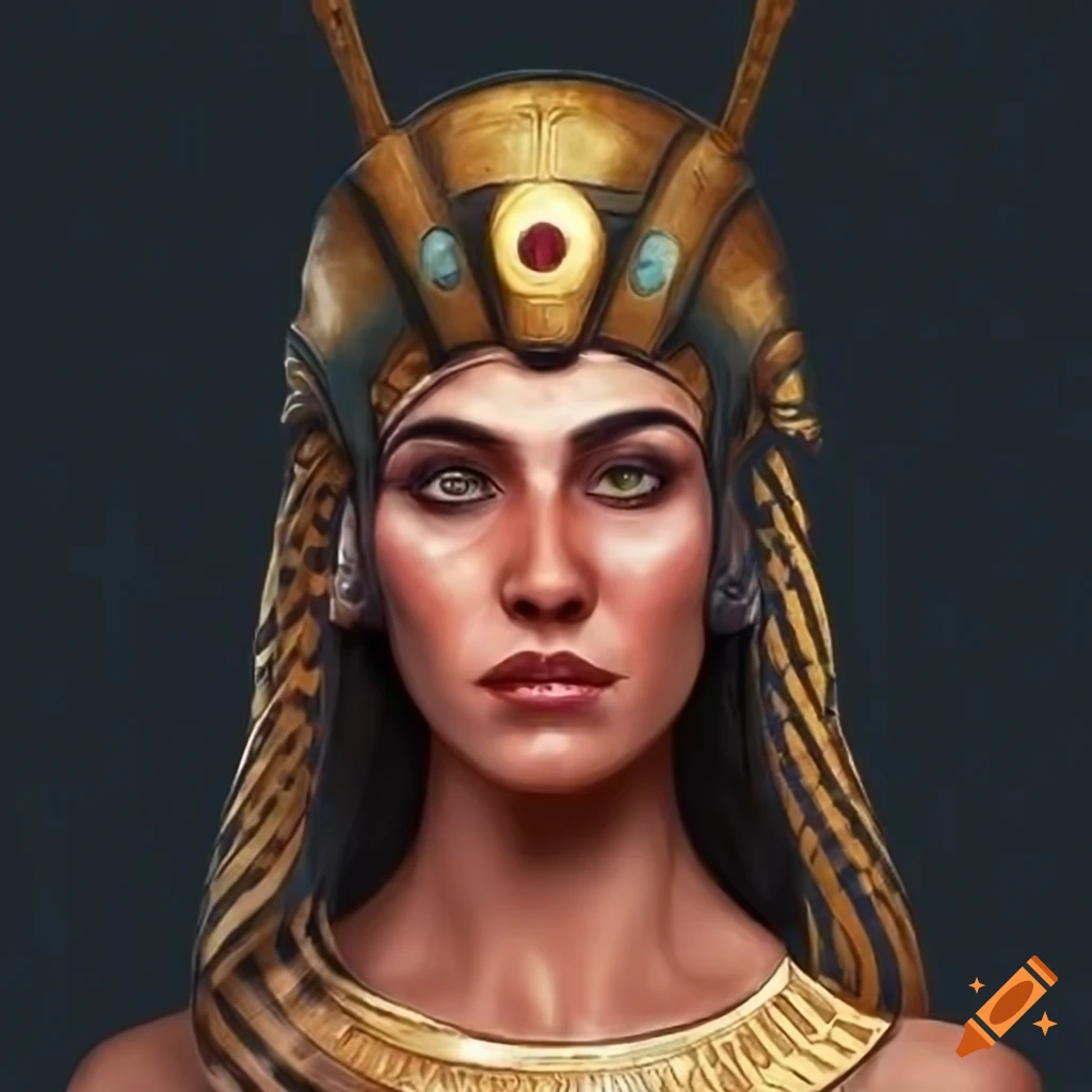 Egyptian: pakhet, warrior, goddess, female: modern, realistic style on ...