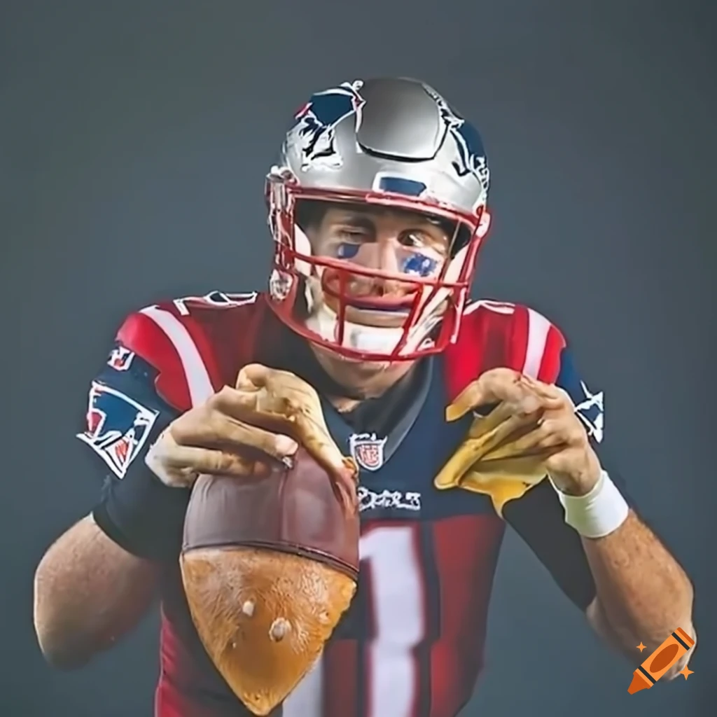 Big mac jones (the patriots quarterback, except made out of a mcdonald’s big mac burger). he is ...