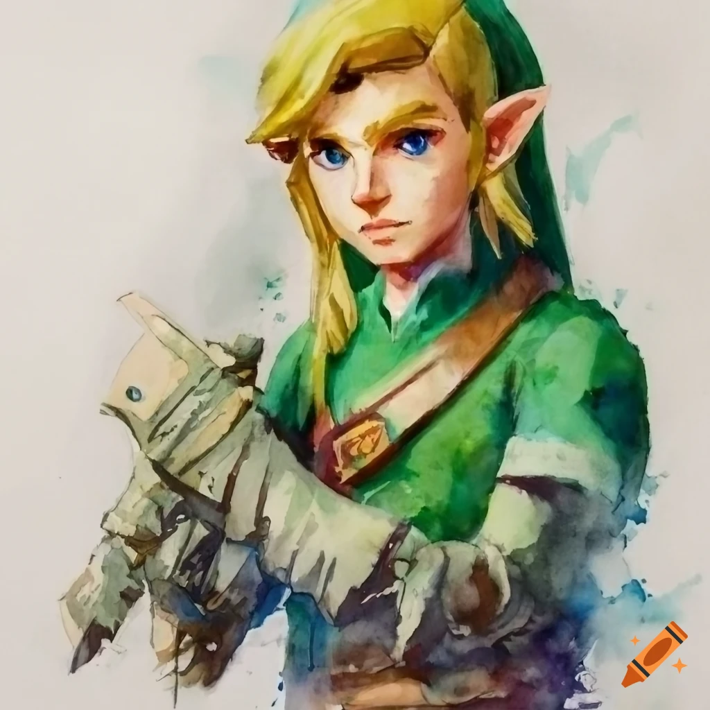 Link Legend Of Zelda Anime Drawing
