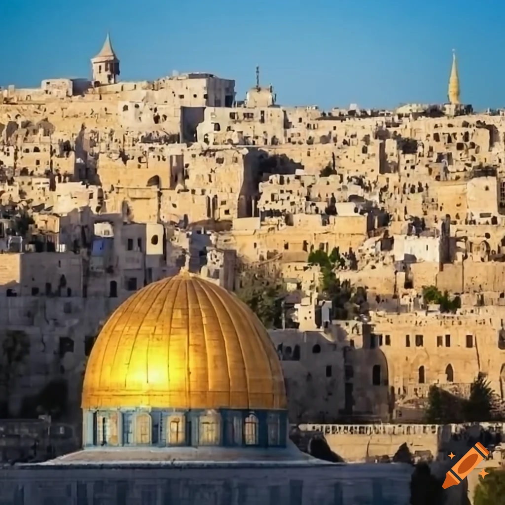 Israel jerusalem on Craiyon