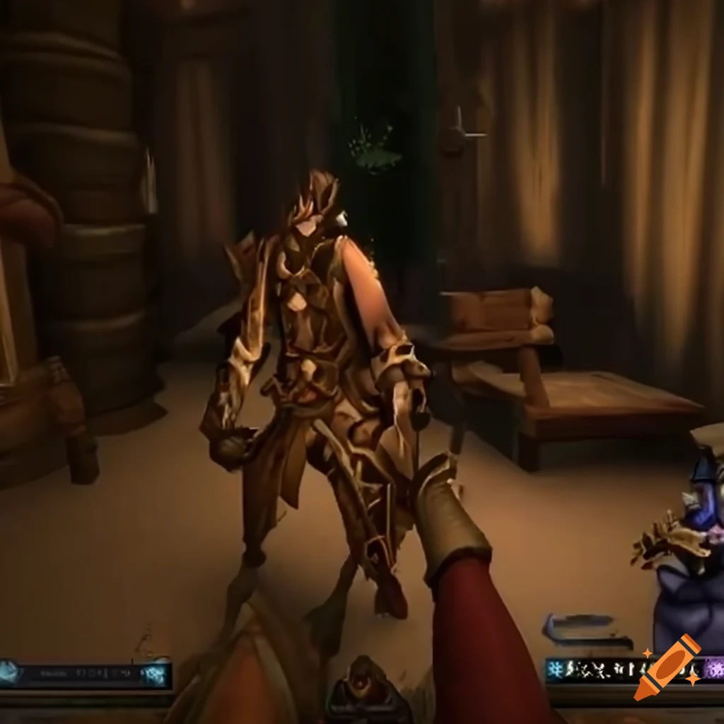 Seamless Mmo Experience on Craiyon