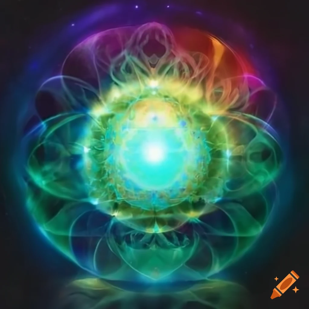 Sacred Light sphere on Craiyon