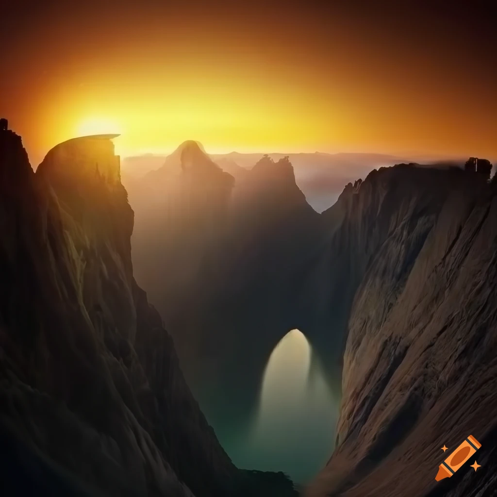 Alien landscape , realistic and natural, detailed full-color, hd ...