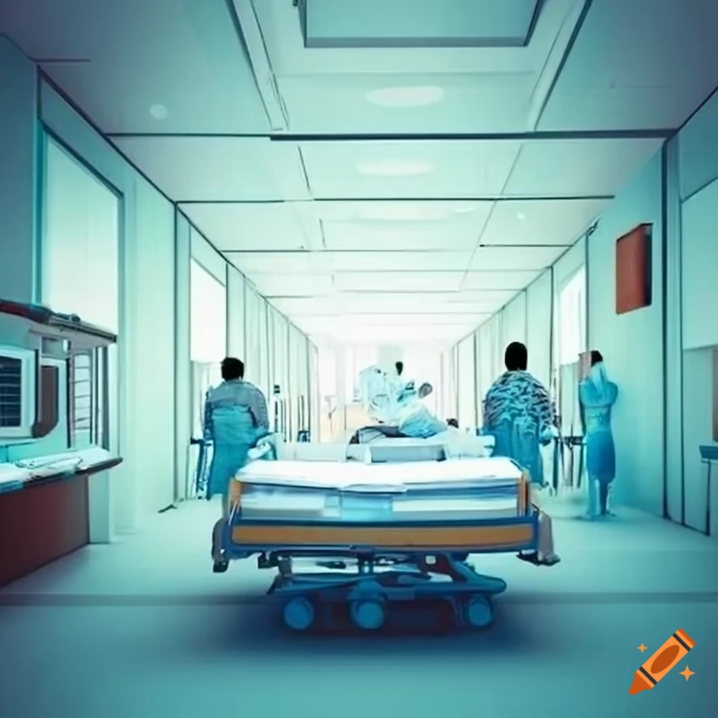 An image of an hospital emergency room