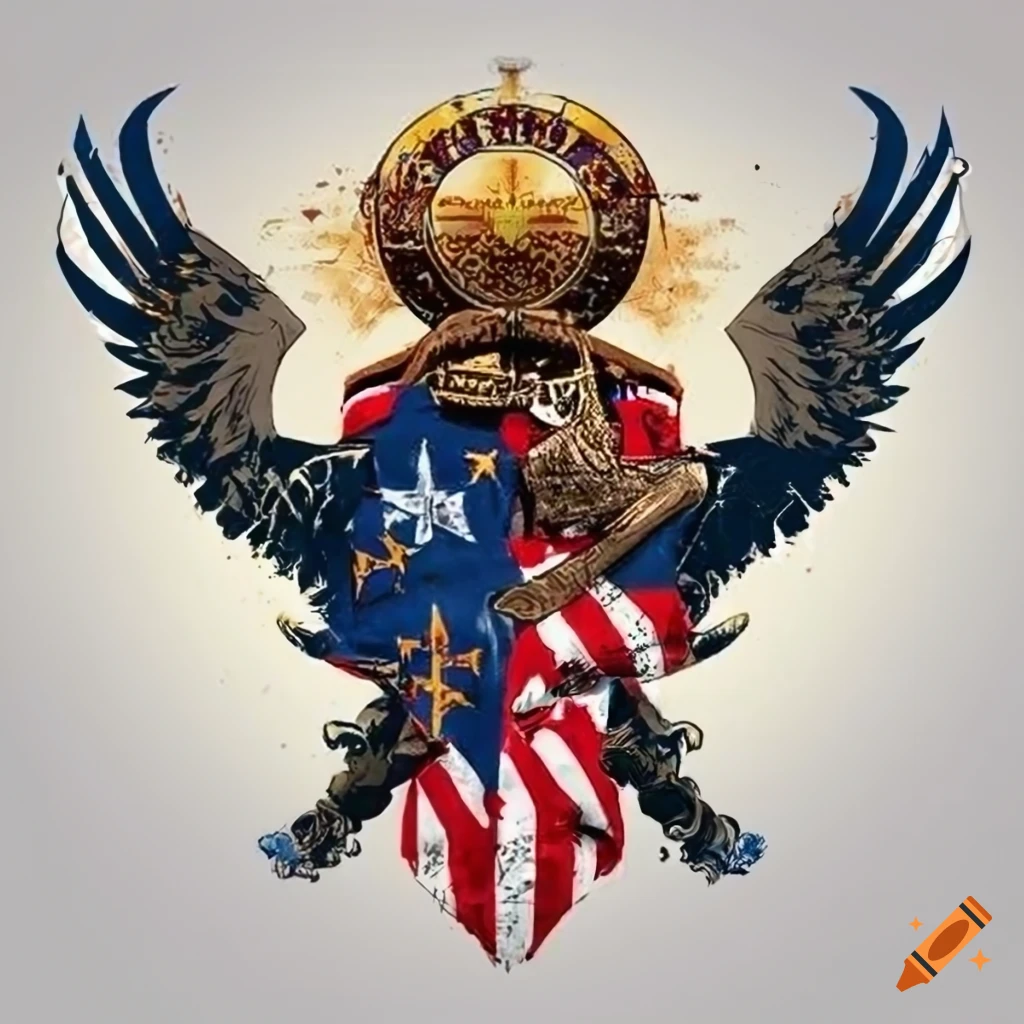 T-shirt design featuring vfw with post 8551, flag, a soldier, vfw logo ...