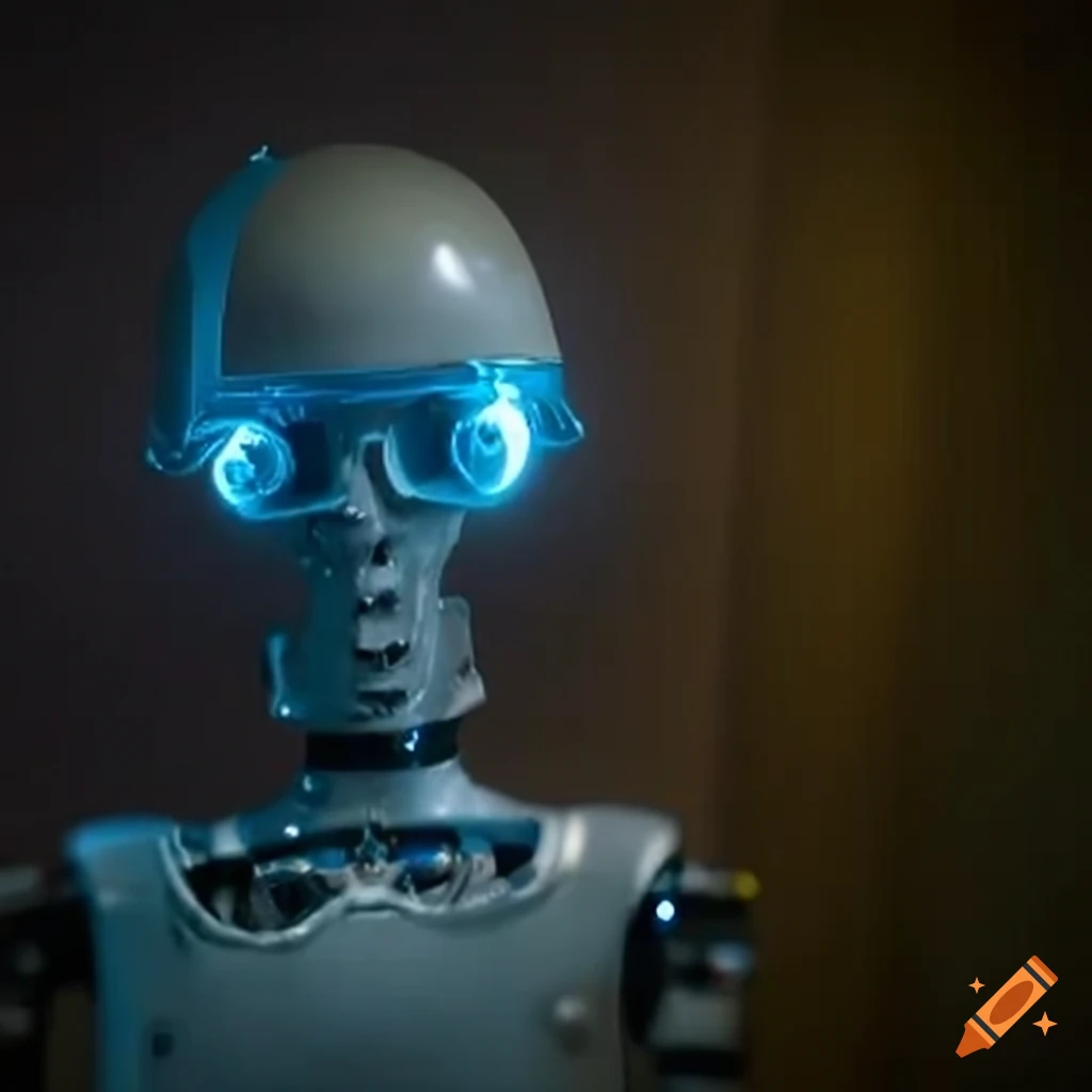 Extraterrestrial ghost robot on Craiyon