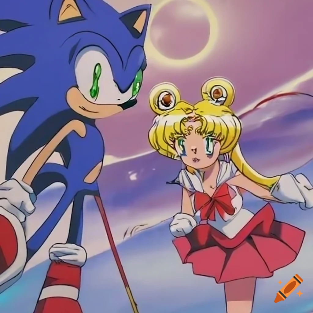 Sonic X Sailor Moon Over