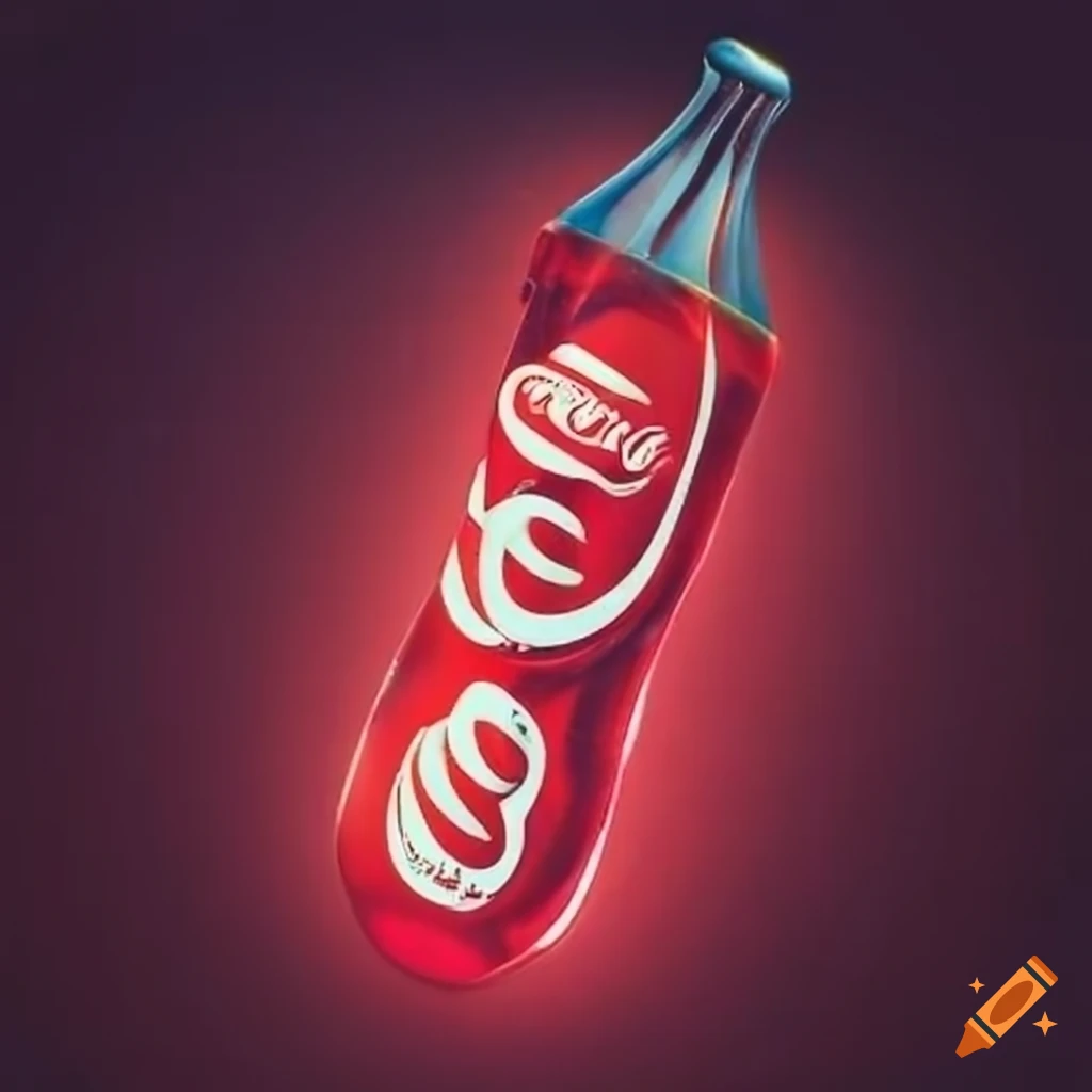 Coca-cola sign in space on Craiyon