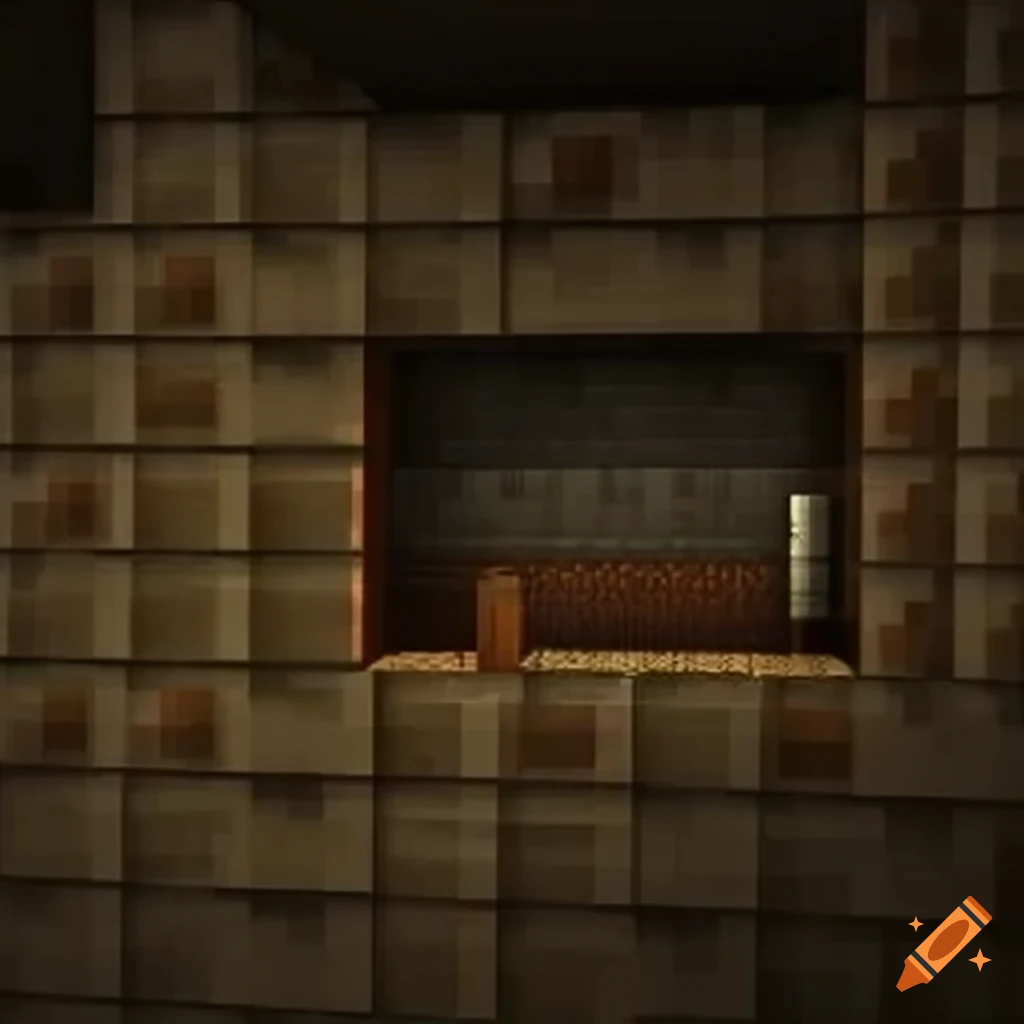 Minecraft's building system