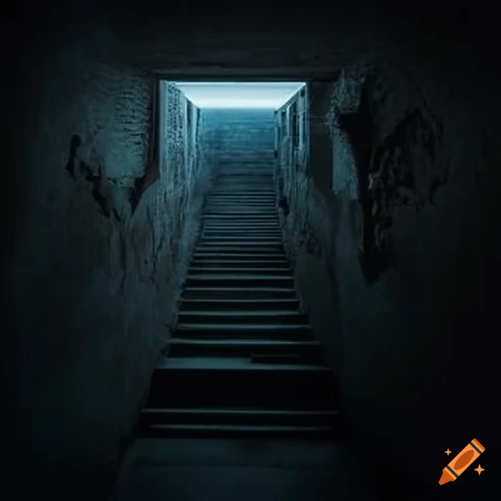 Underground base for spy mission with all rooms and facilities