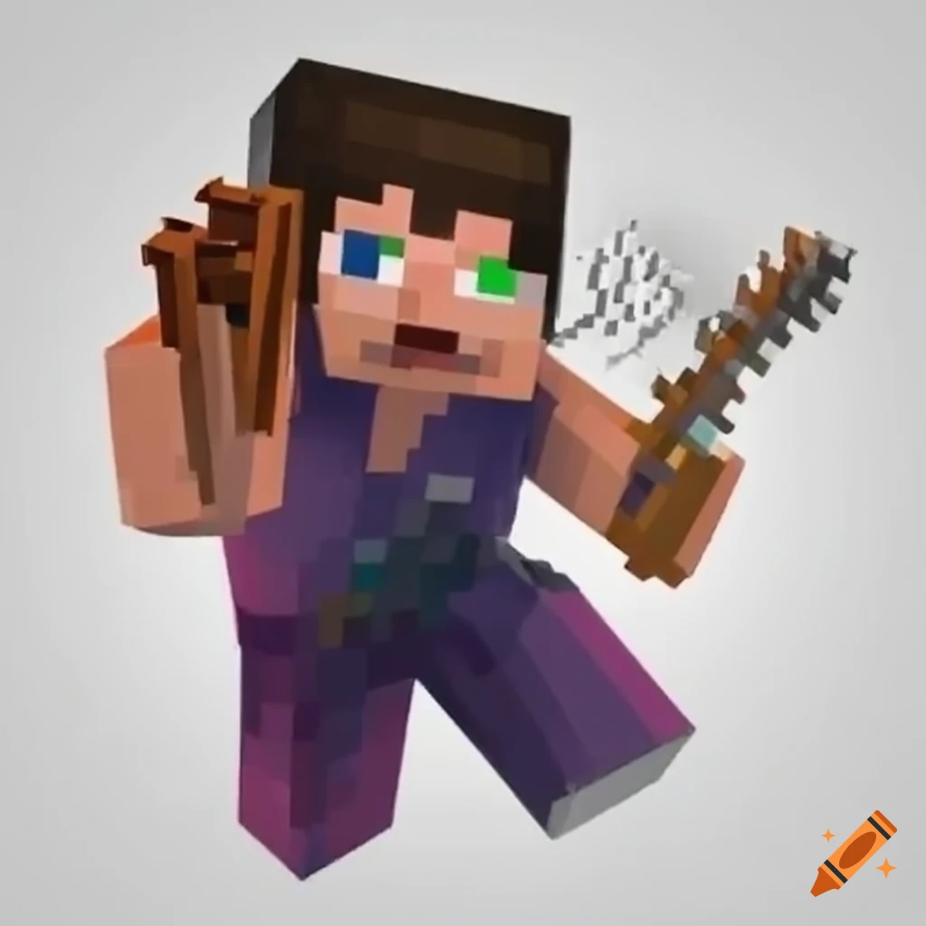 Minecraft pauses on Craiyon