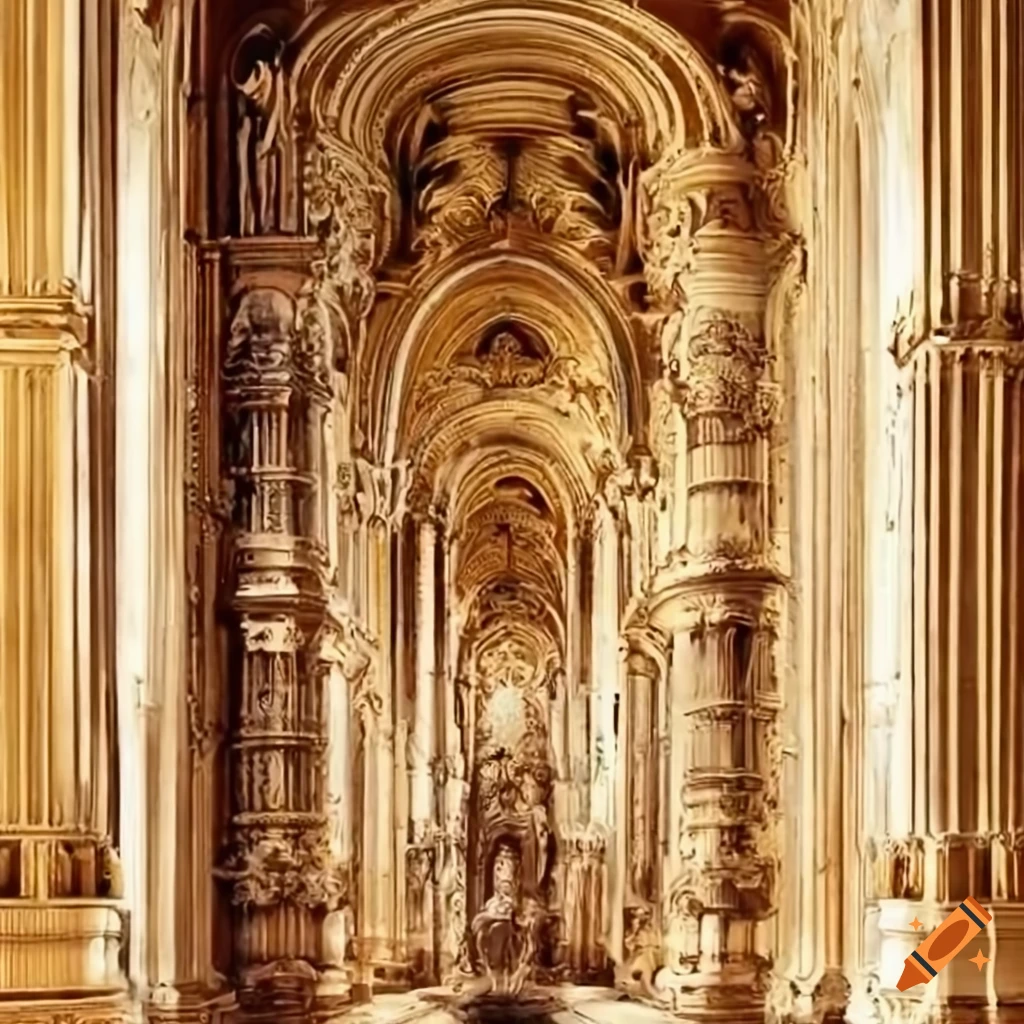 Intricate architectural details