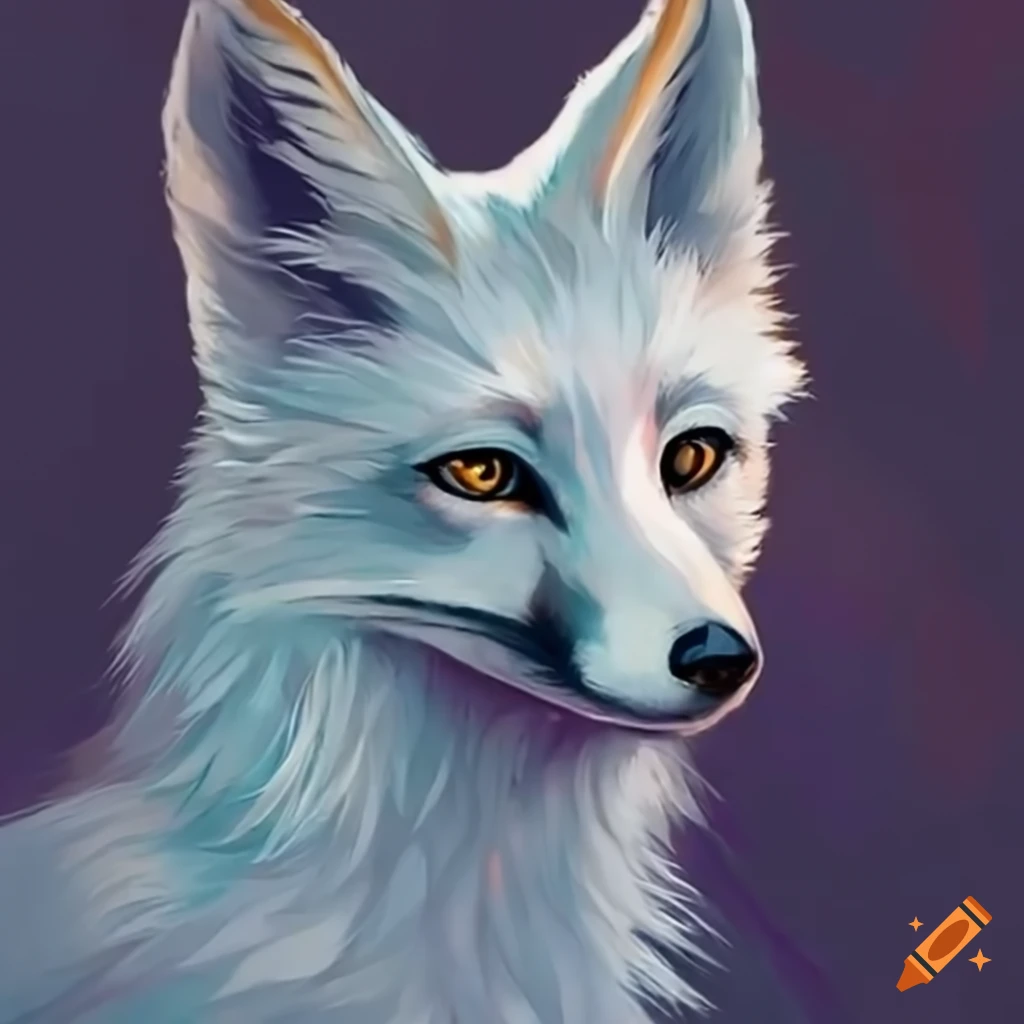 Zorro color blanco on Craiyon