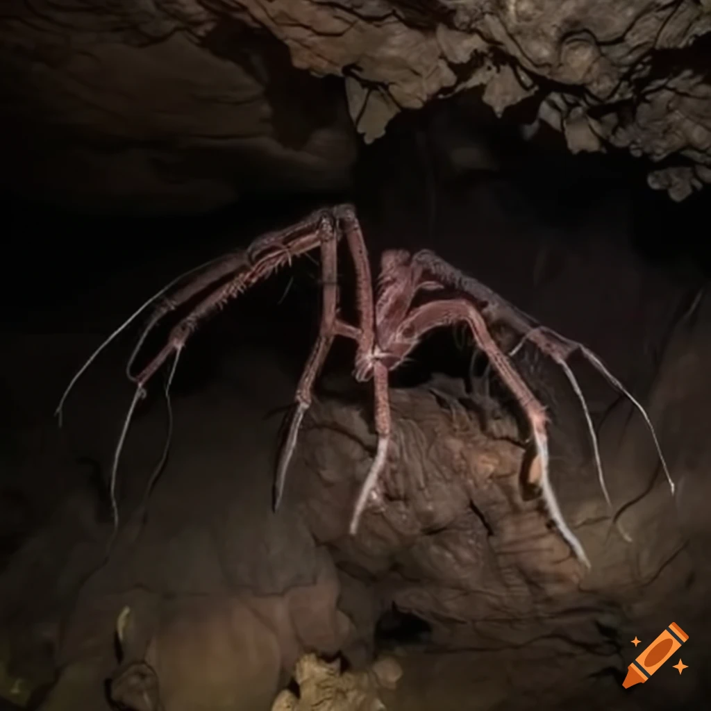 A tentacular, spider-like lovecraftian creature that lives in a deep ...