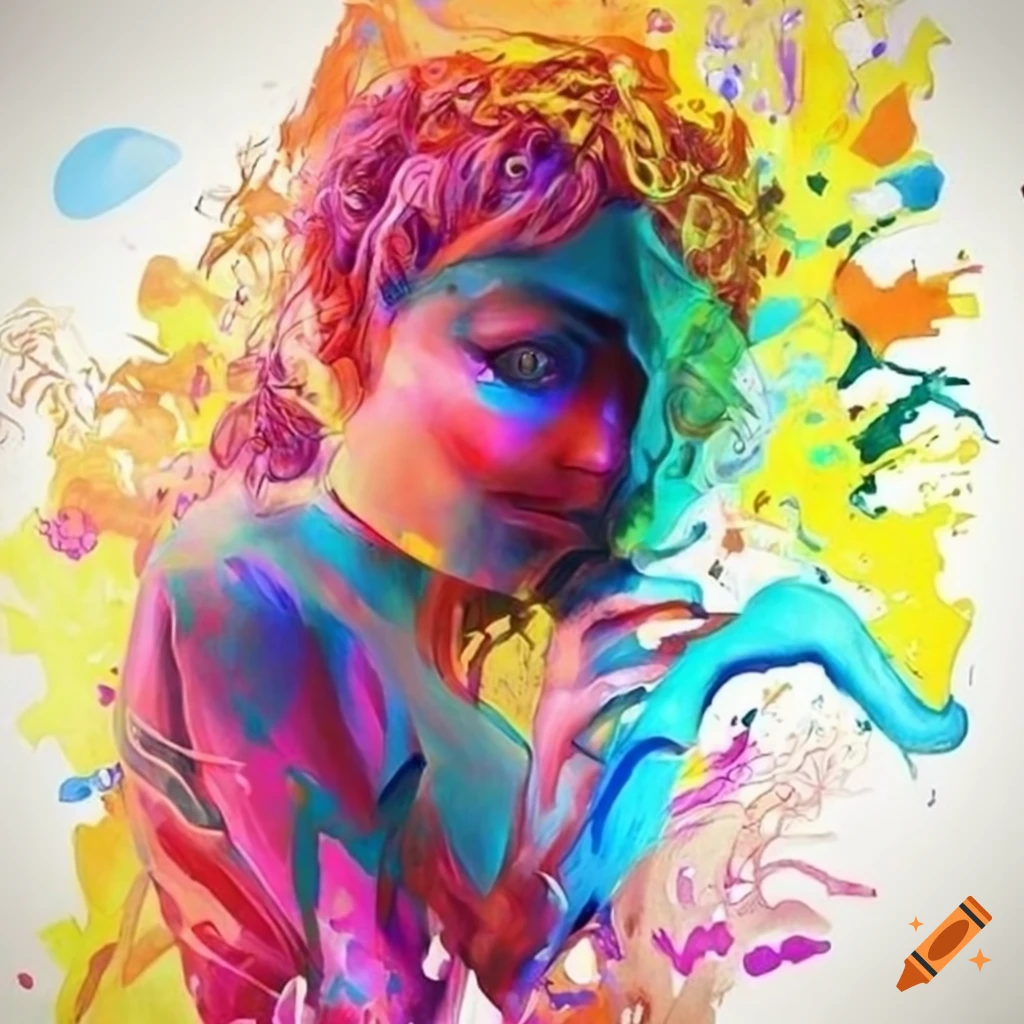 Graphiti art on Craiyon