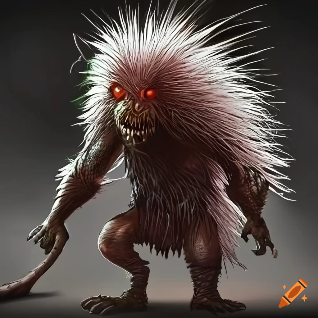 Porcupine-man mutant