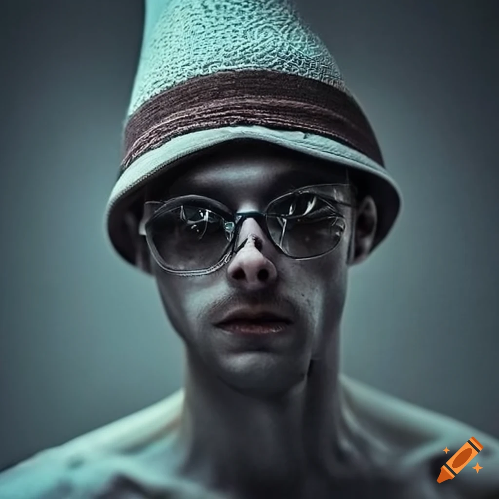 Hat that weird guys wear on Craiyon