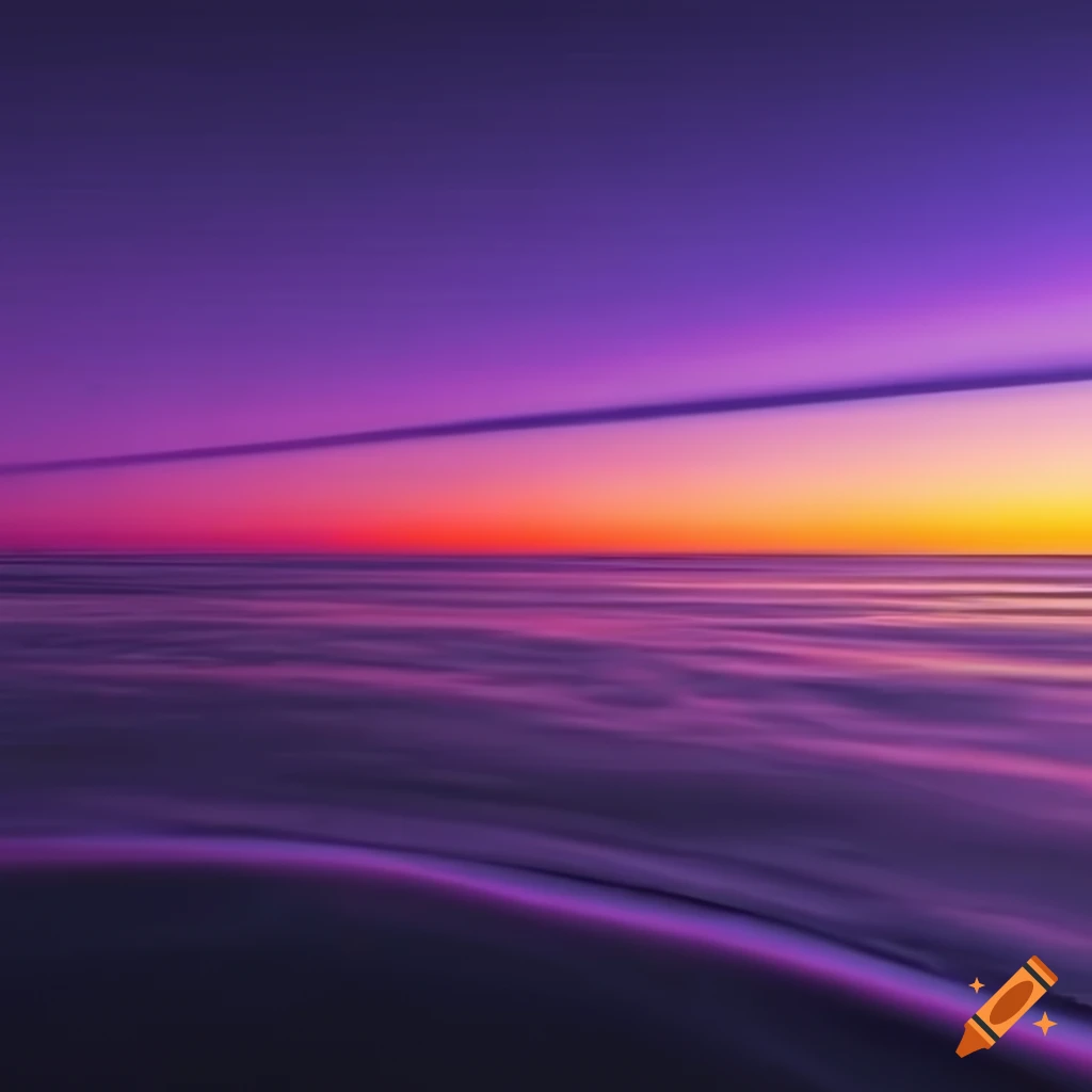 Epic pipeline wave, purple orange sunset, photorealism, 8k, hdr, octane ...