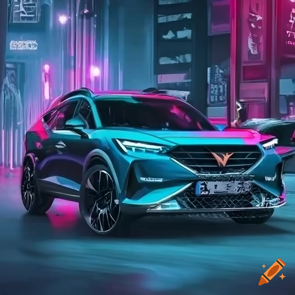 Cupra formentor neon japan