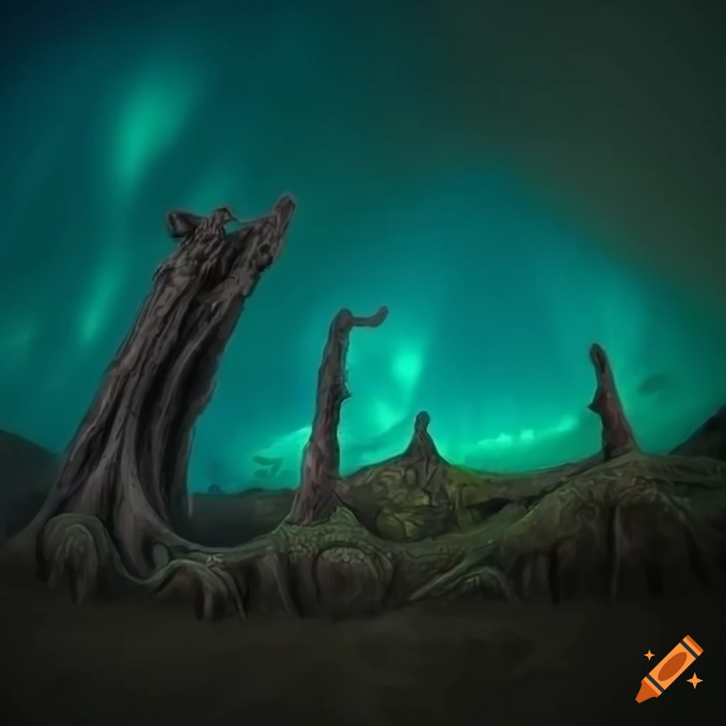 Slimy Aliens Drawlings