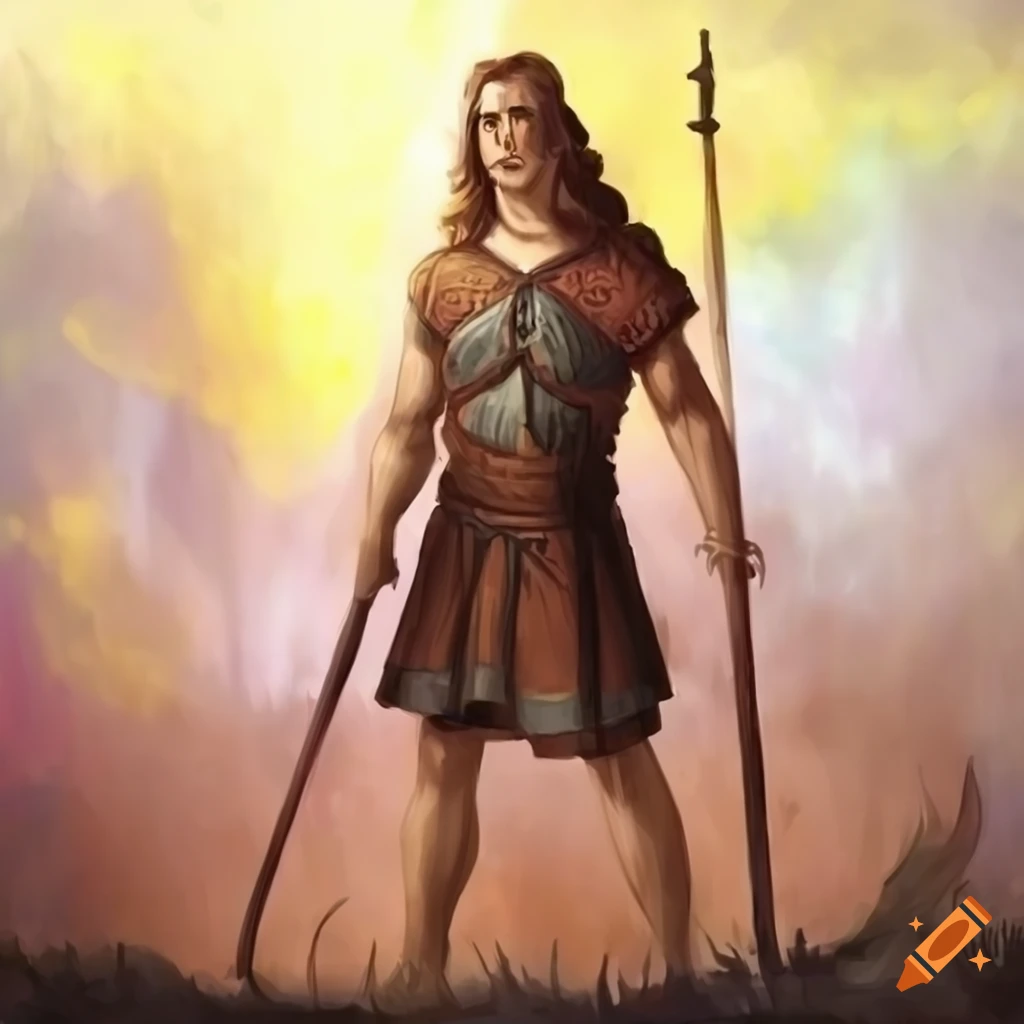 Stripling warriors from the book of mormon on Craiyon