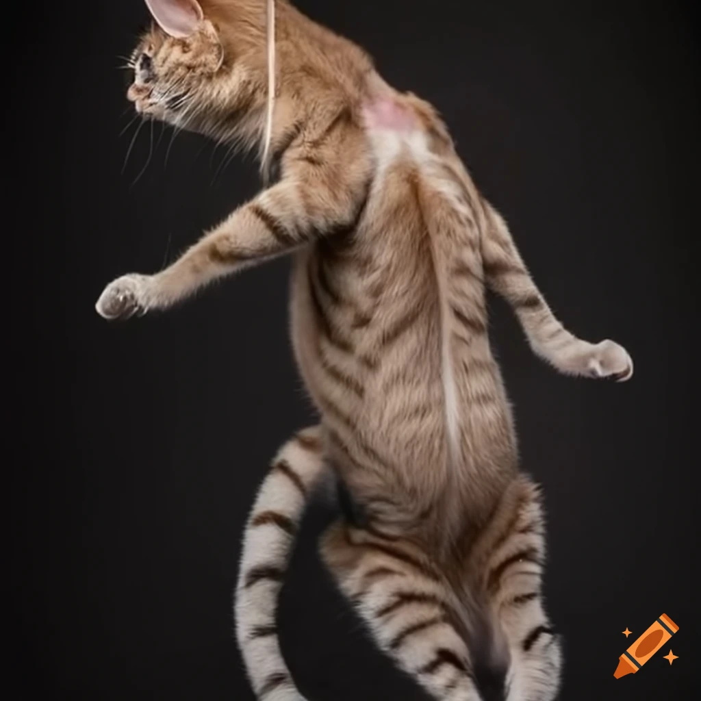 Cat muscle on Craiyon