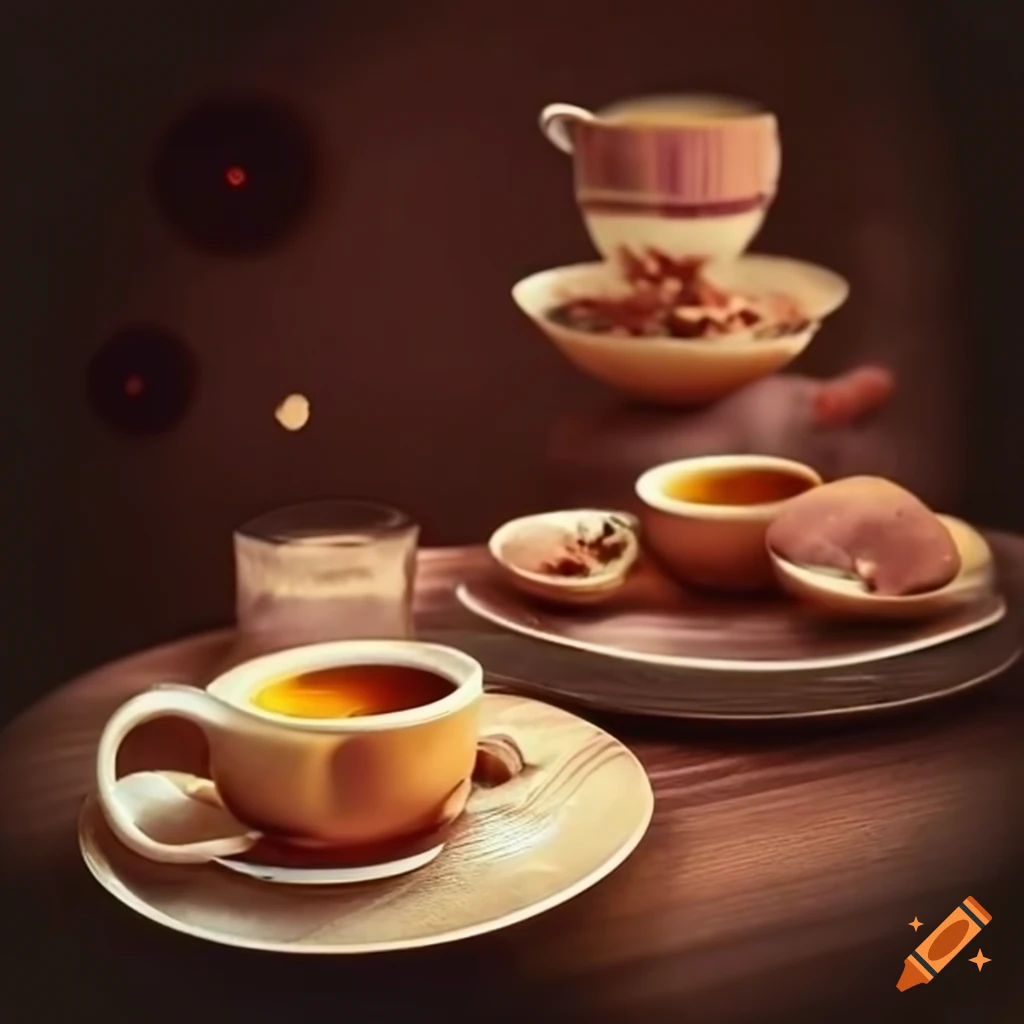 Tea time with family