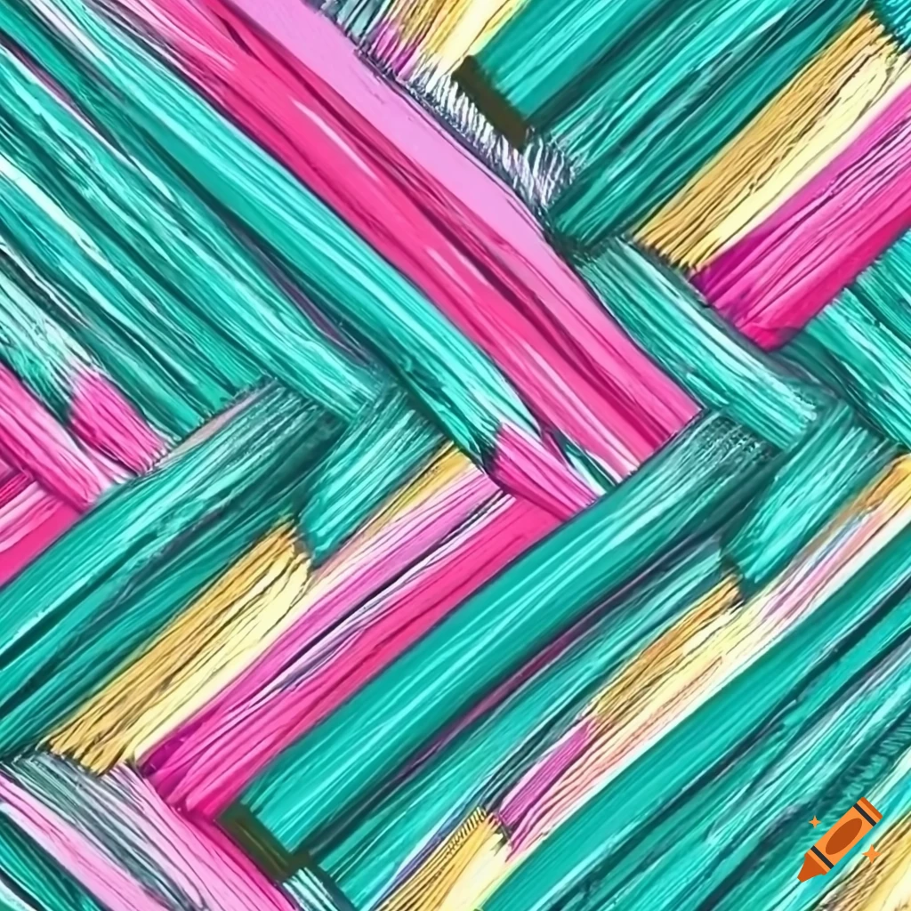 Striped yellow, fuchsia, turquoise, pattern