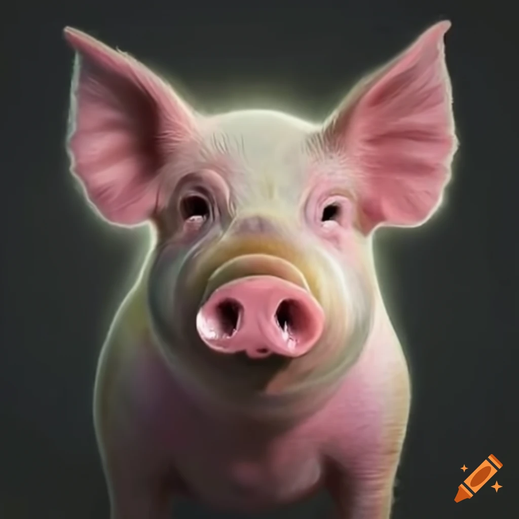 Pig on Craiyon
