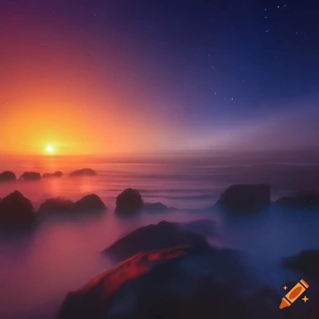 Alien landscape , realistic and natural, detailed full-color, hd ...