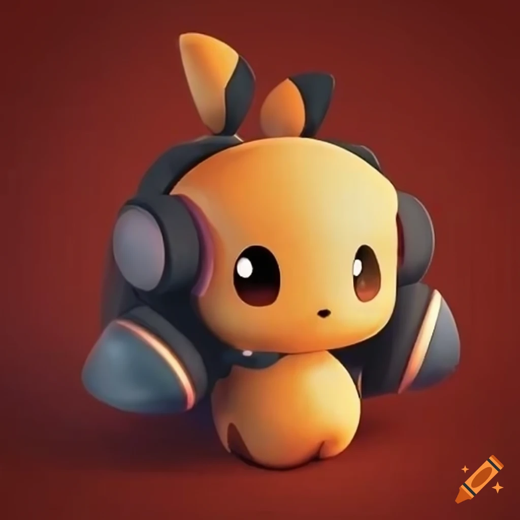 An cute robot pokemon