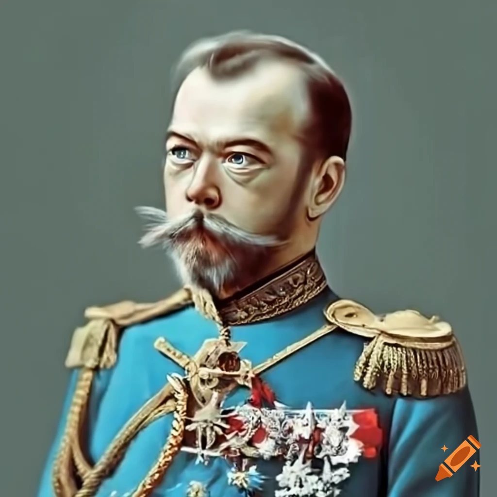 Nicholas II on Craiyon